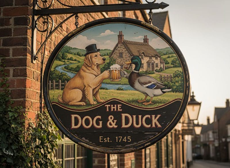 The History Of British Pub Names | British Farm Stays
